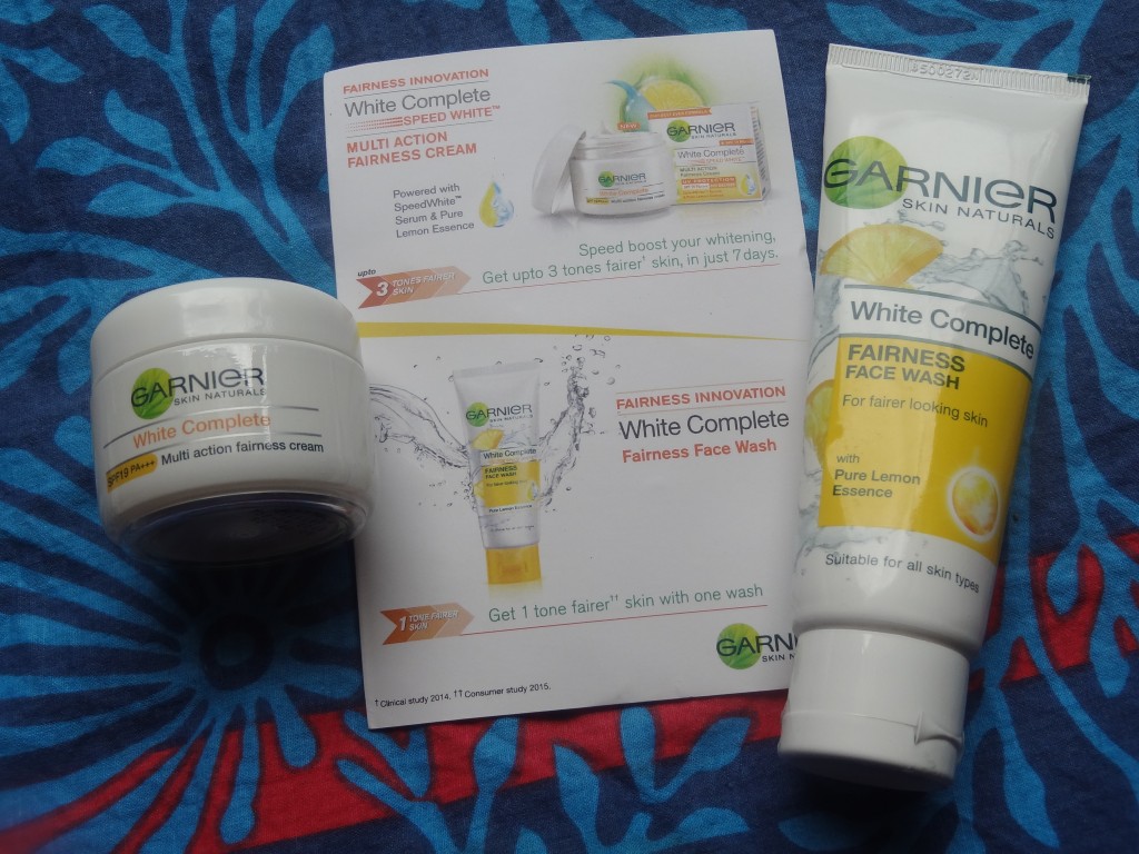 Garnier White Complete Range (Review) - ChicLifeByte